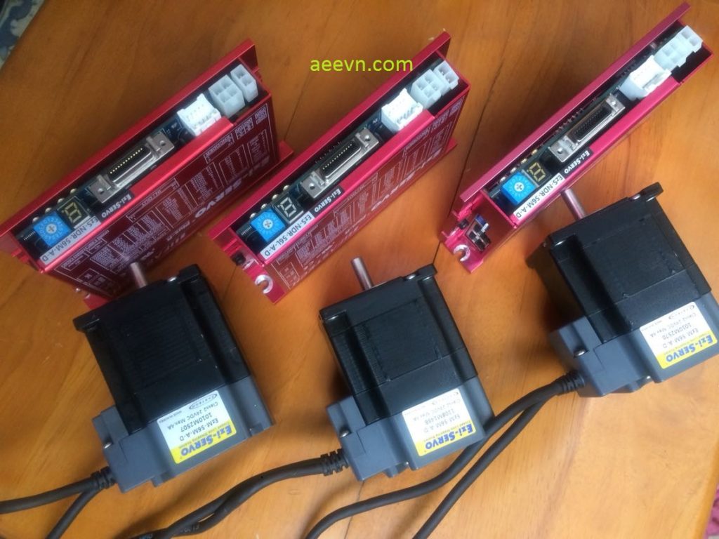 Ezi Servo motor driver+ Motor( EZS-NDR-56M-A-D + EZM-56M-A-D) - Công ty ...