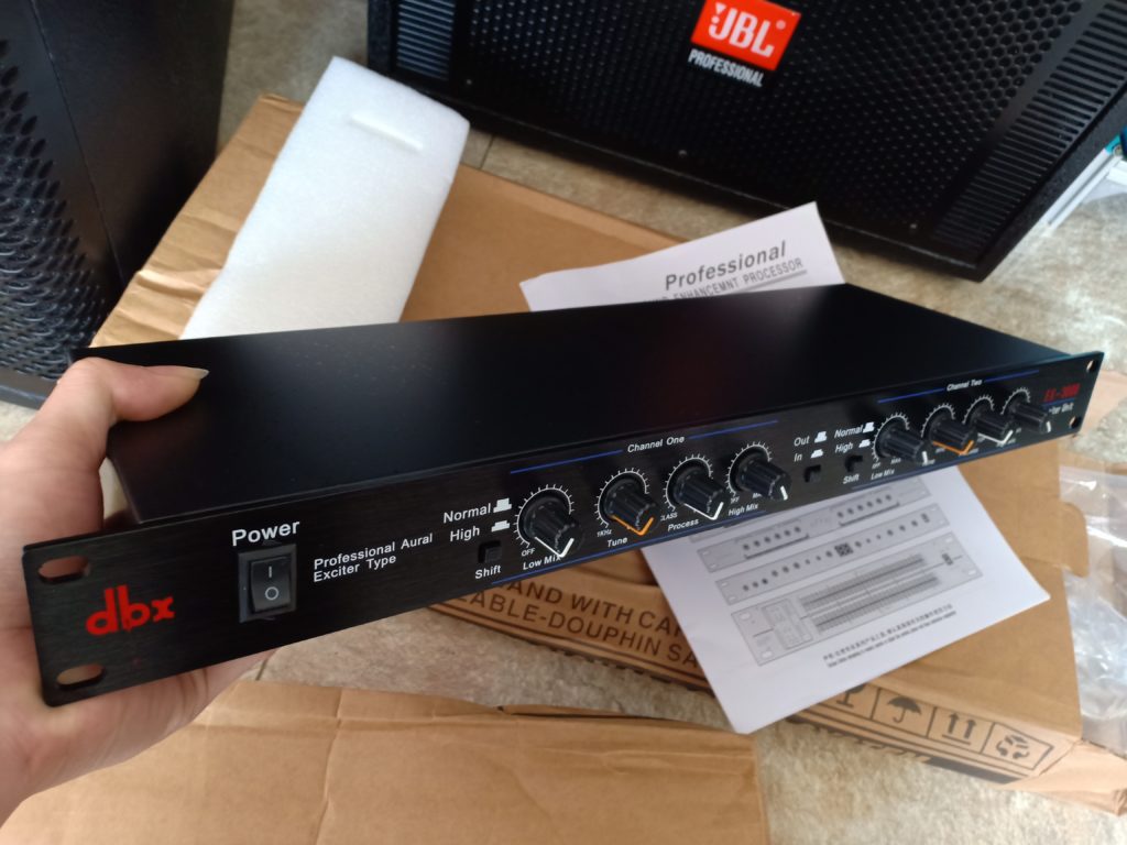 Máy nâng tiếng hát & lọc nhạc chuyên nghiệp EX-3000 chính hãng dbx ...